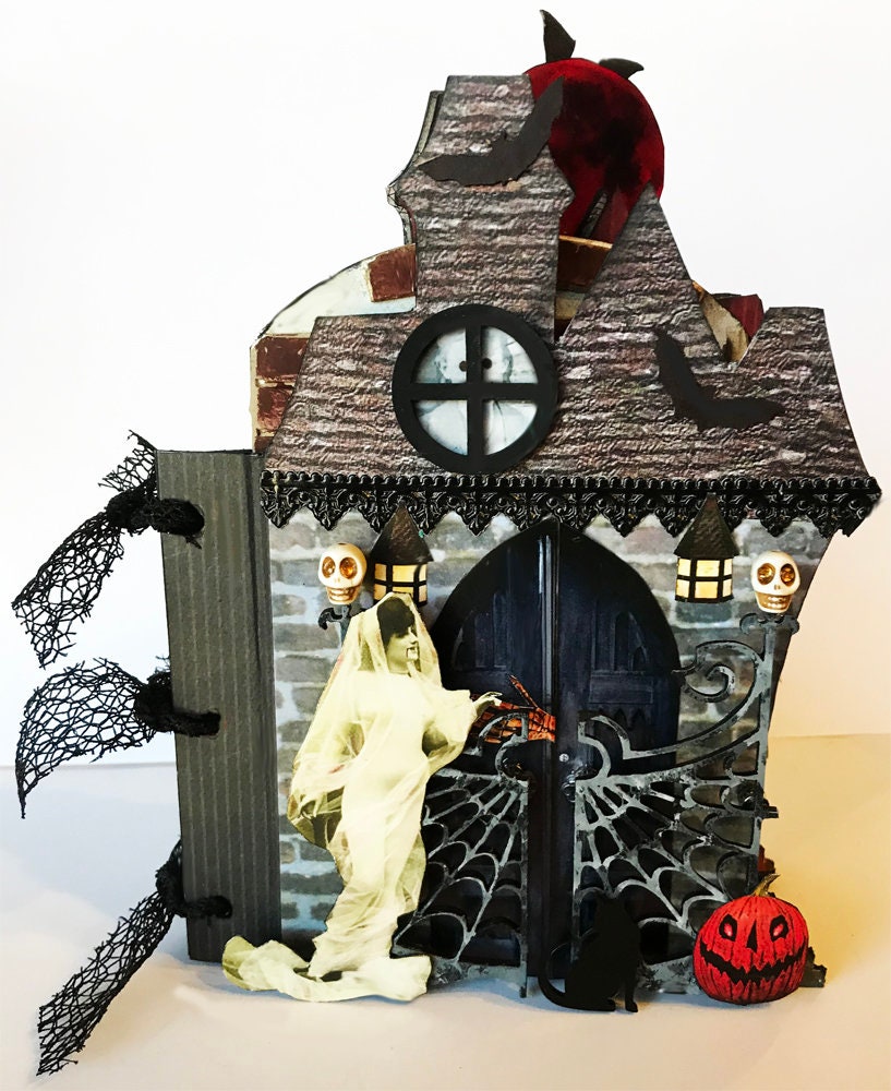 Large House of Horror - 101 Separate Images - Miniature Halloween ...