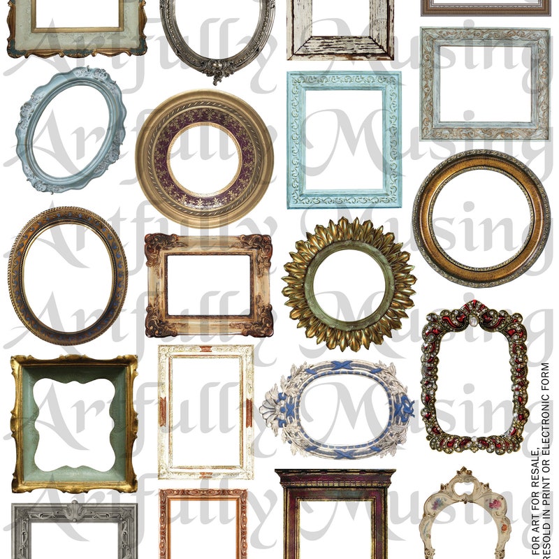 Miniature Picture Frames - Etsy