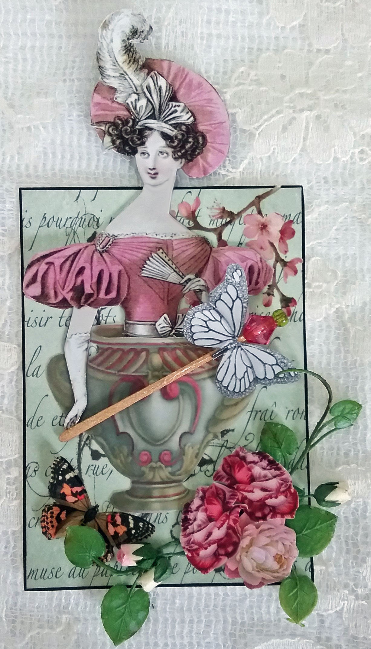 Rose Garden Half Collage Sheet - Digital Printable - Instant Download ...