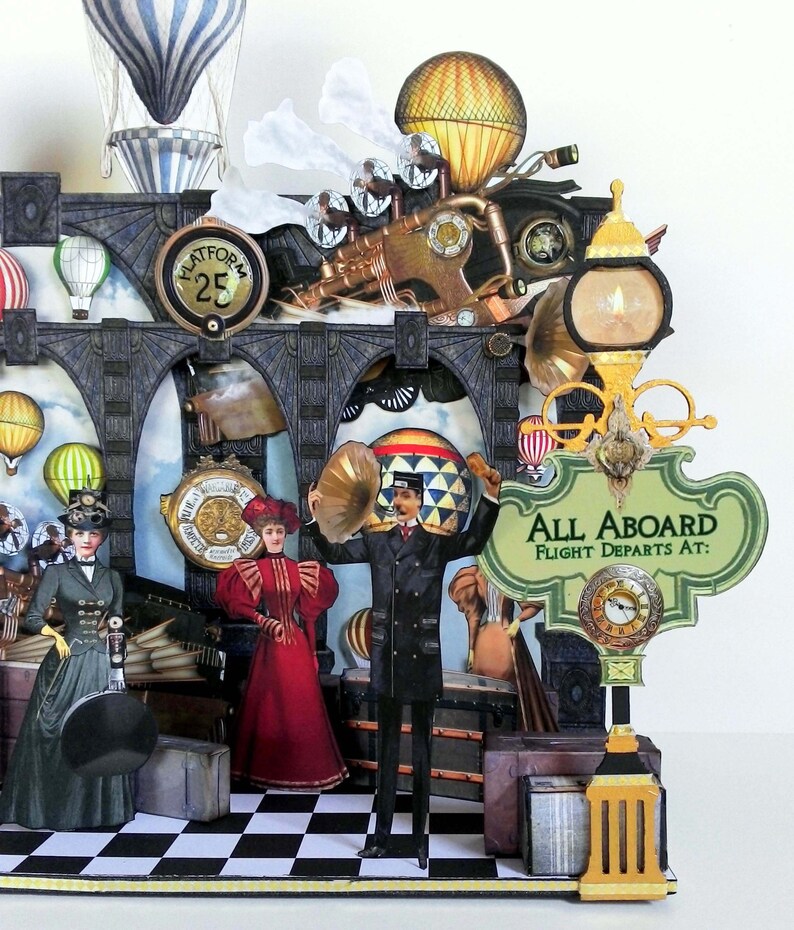 Steampunk Elements 70 Separate Images - Image Set - Digital Image Set ...