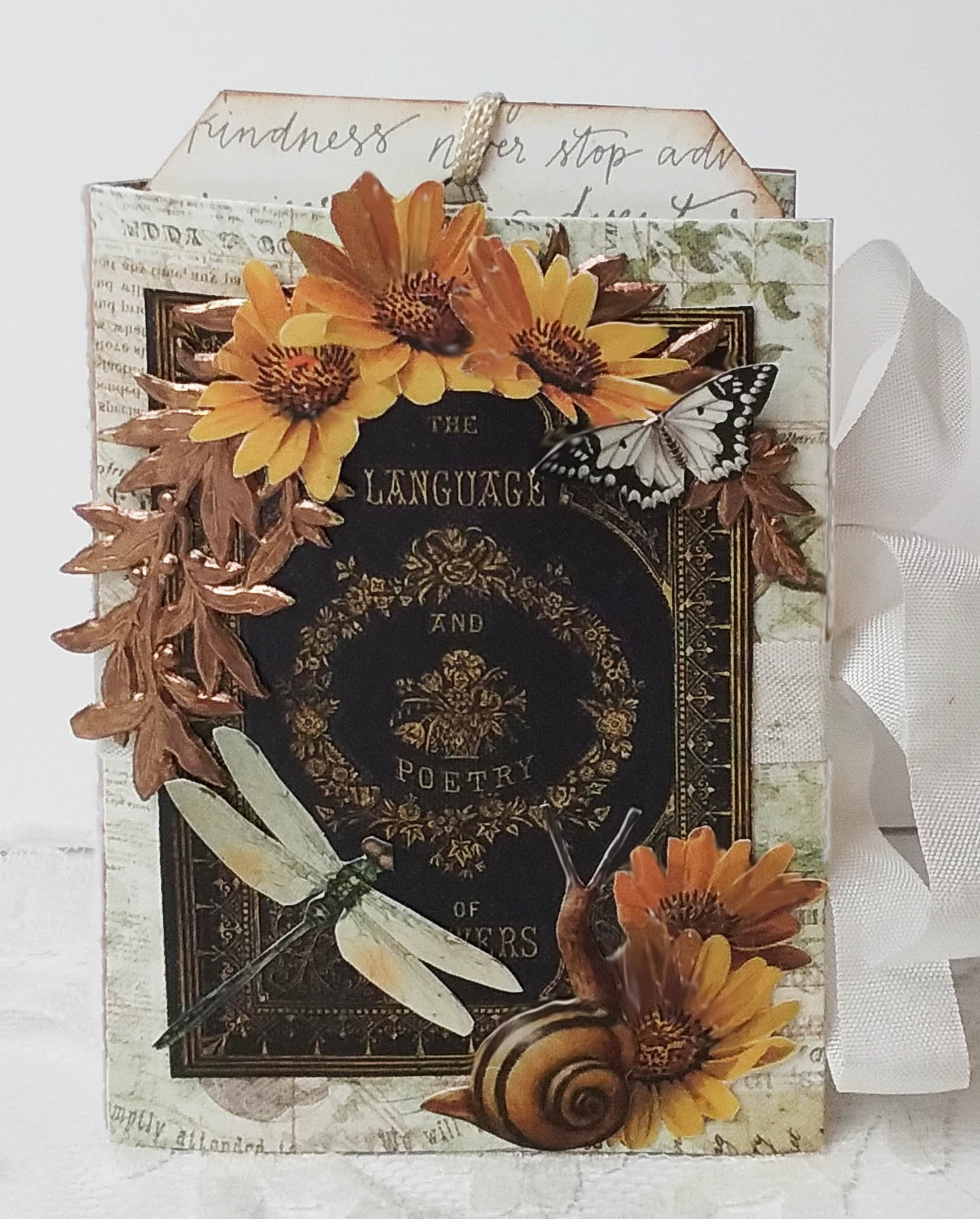 Flowers #1 - Botanical Collage Sheet- Digital Printable - Instant ...