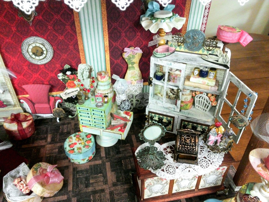 Boutique Exquisite Furnishings Architecture Collage Sheet - Etsy