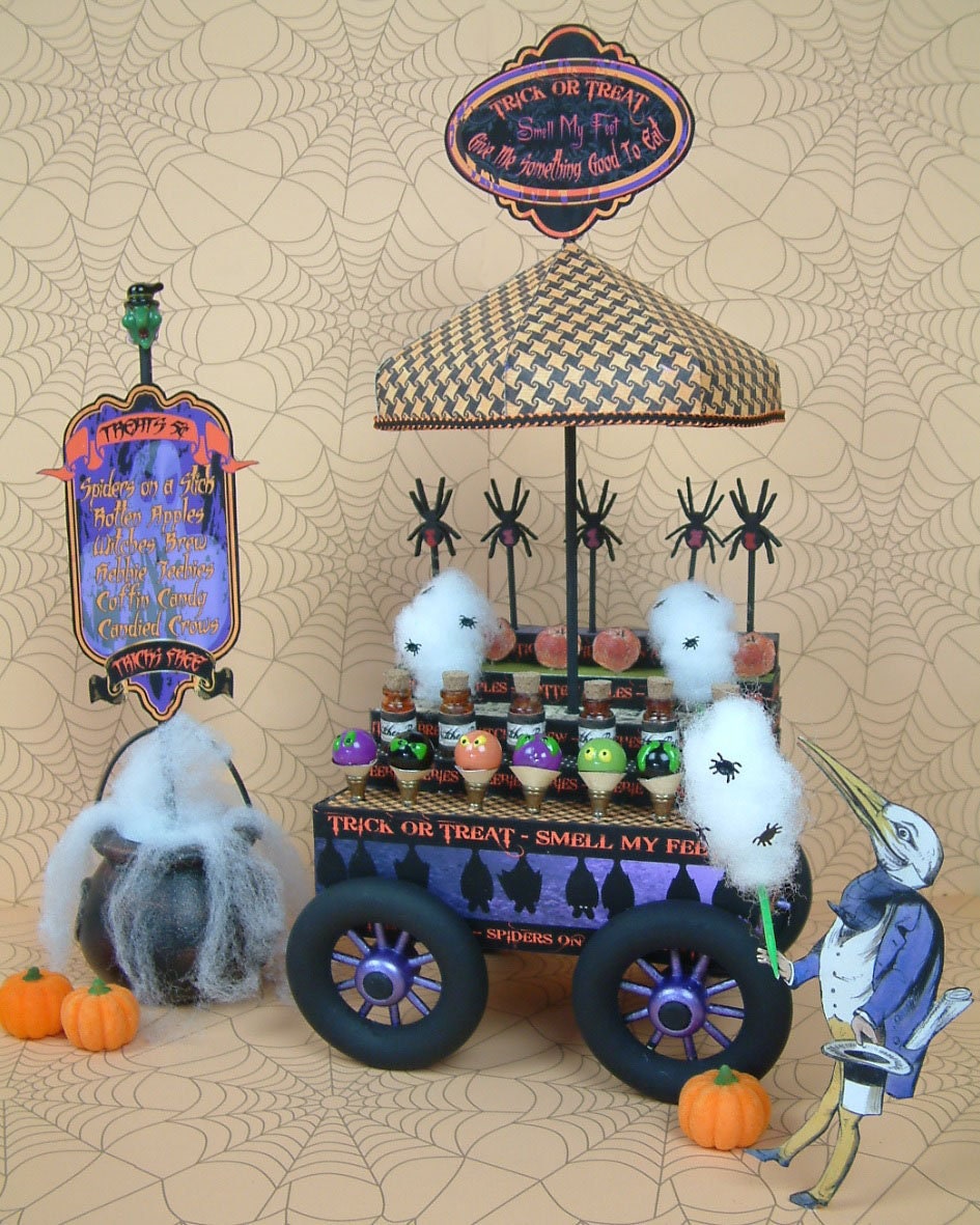 Halloween Carnival Miniature Halloween Digital Image Set Clip - Etsy