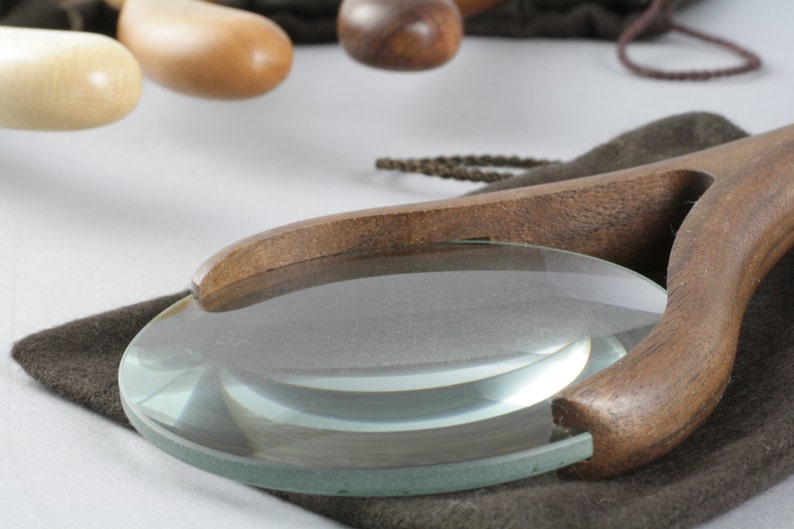 Handmade Magnifying Glass, Wood Handle, Gift Boxed - Etsy