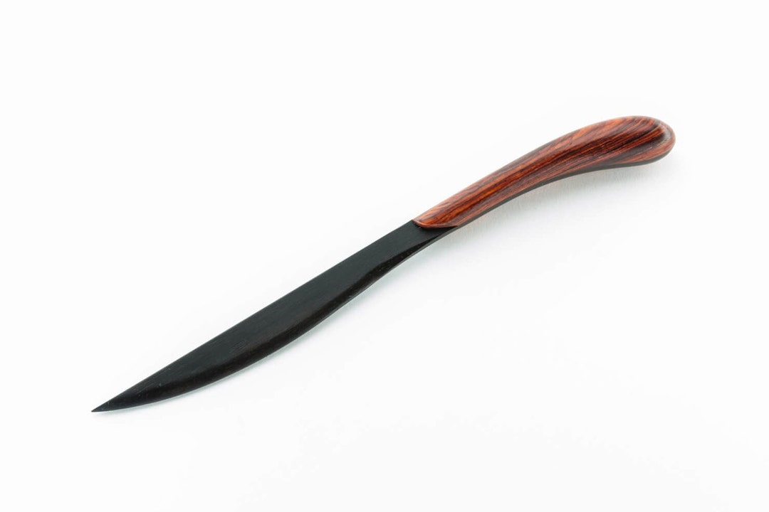 Handmade Ebony Blade Letter Opener-distinctive Desk Accessory, Unique ...