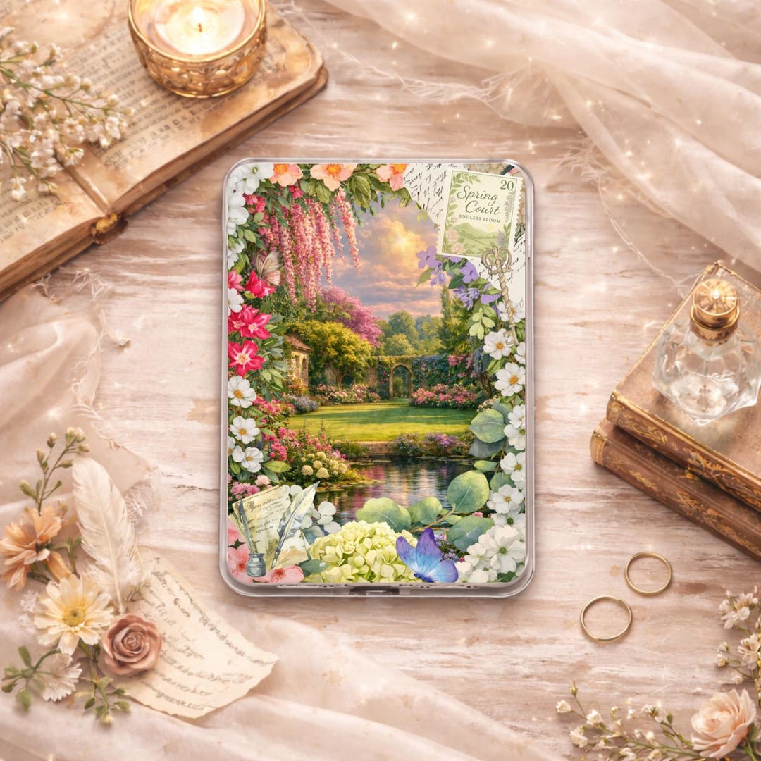 Kindle Insert Printable | Spring Court Inspired - Etsy