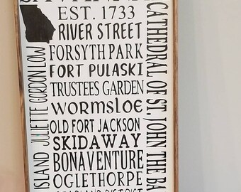 Wood Art Savannah | Etsy