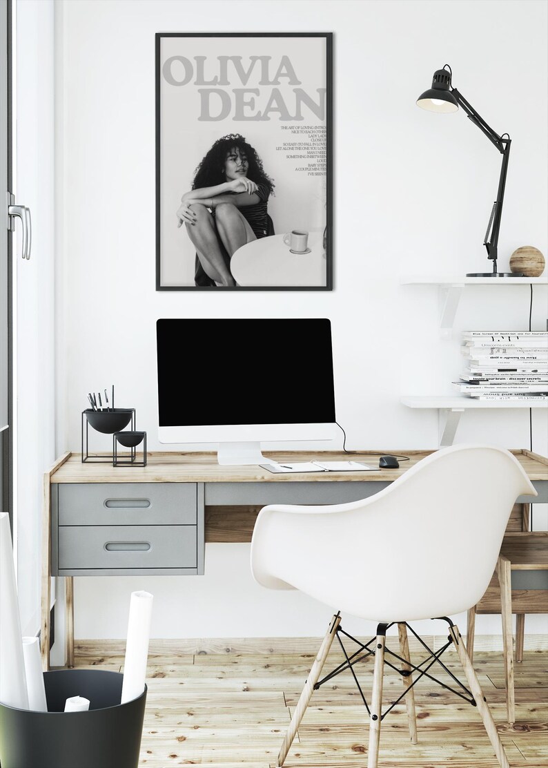 Olivia Dean Album Tracklist Poster | Soulful Indie Pop Wall Art ...