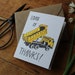 Loads of Thanks Letterpress Thank You Card - Etsy