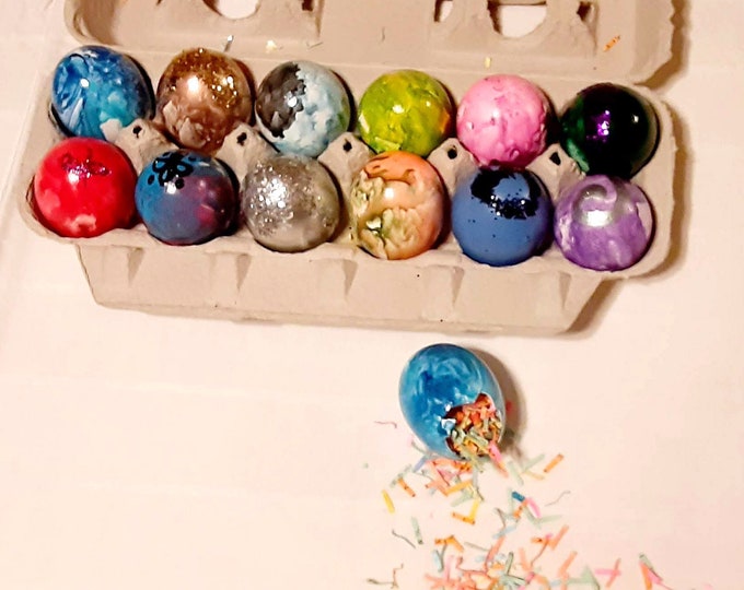 CASCARONES Confetti Eggs 3 Dozen Fiesta Party Easter Eggs - Etsy