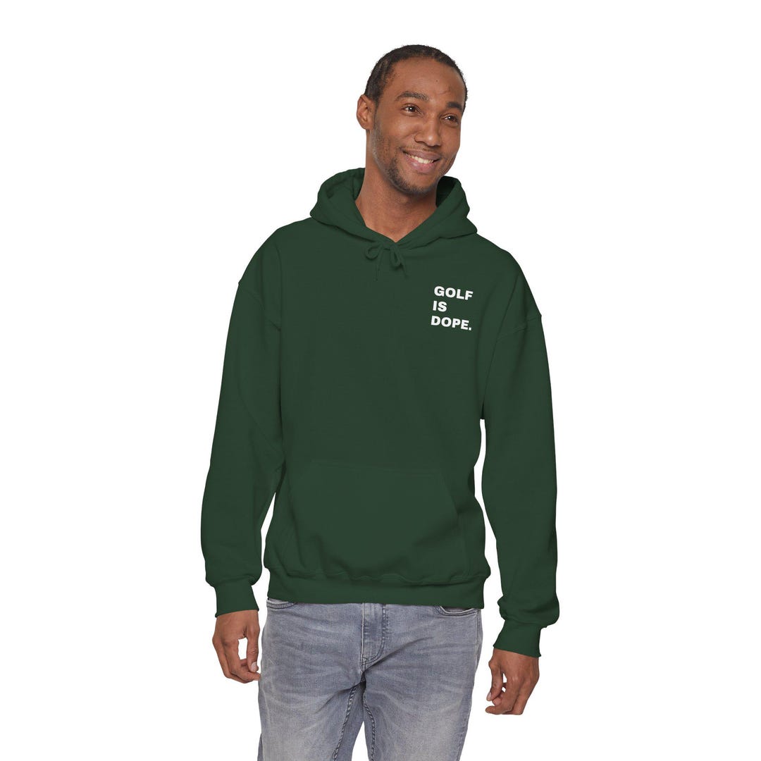 GOLF IS DOPE. Hoodie | Golf Phrase Pullover Sweatshirt - Etsy