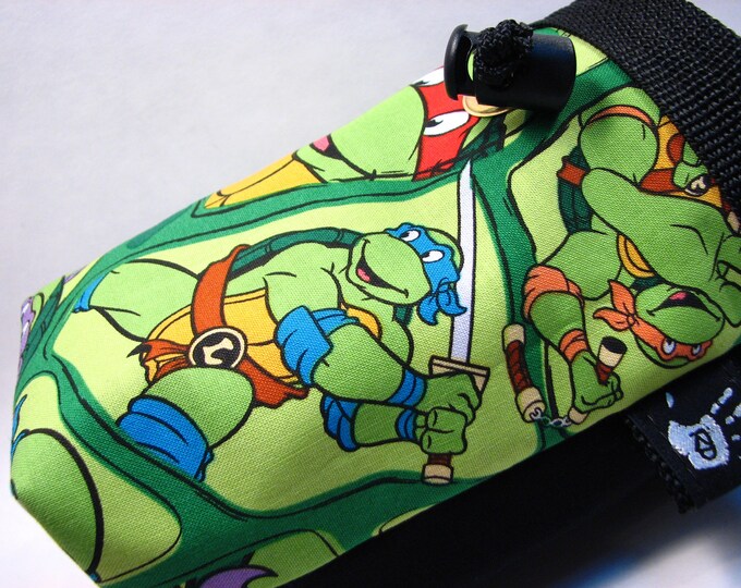 Teenage Mutant Ninja Turtles Green Rock Climbing Chalk Bag Fleece Lined ...