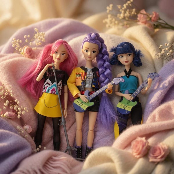 Kpop Demon Hunters Barbie Dolls - Etsy Canada