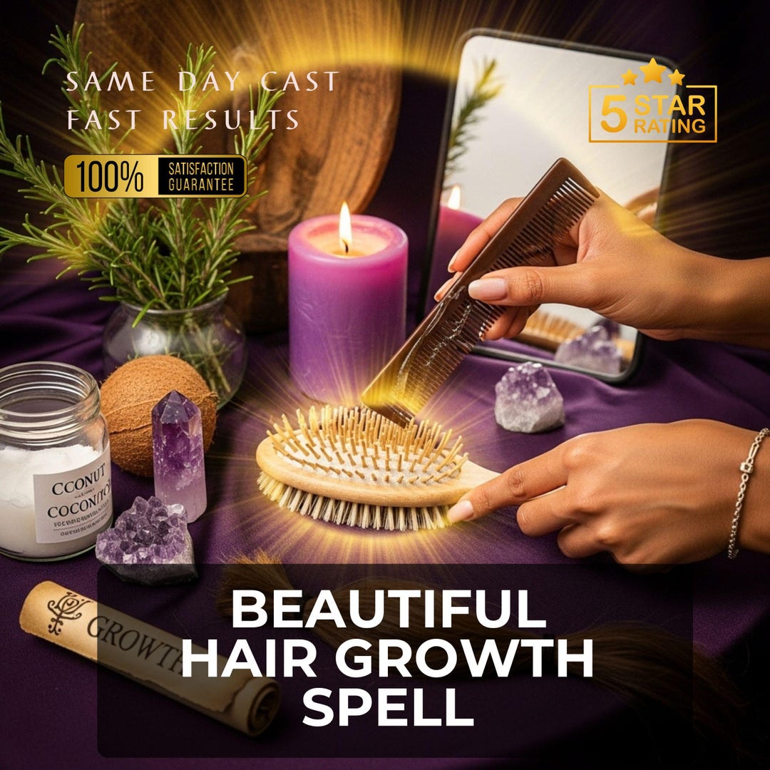 Hair Growth Spell, Beauty Confidence Ritual, Self-care - Etsy