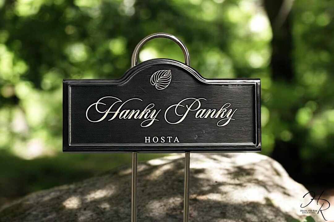 Hosta Markers | Laser Engraved Hosta Tags | Hosta Identification Stakes ...