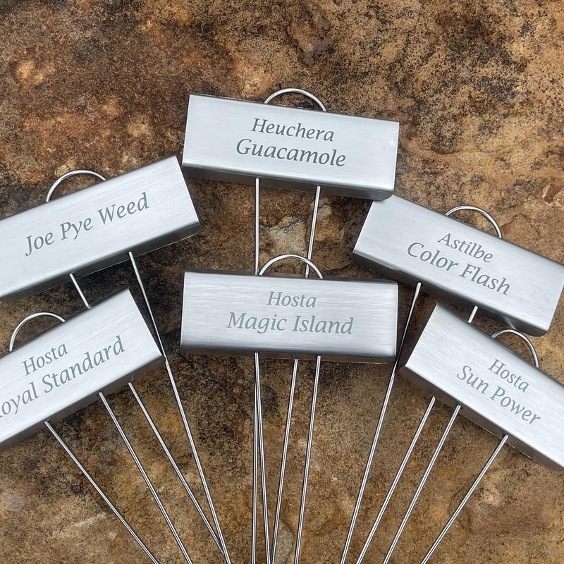 Plant Stakes for Names - Etsy
