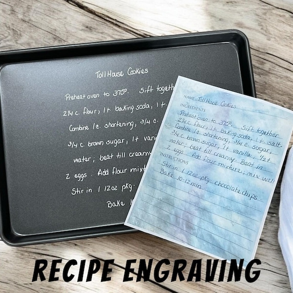 Recipe Print - Etsy