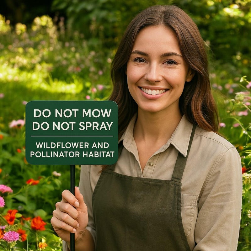 Pollinator Sign - Etsy