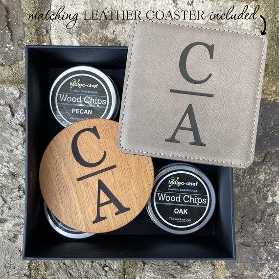 Custom Cocktail Smoker Kit with Coaster, Whiskey Smoking Kit, Craft ...