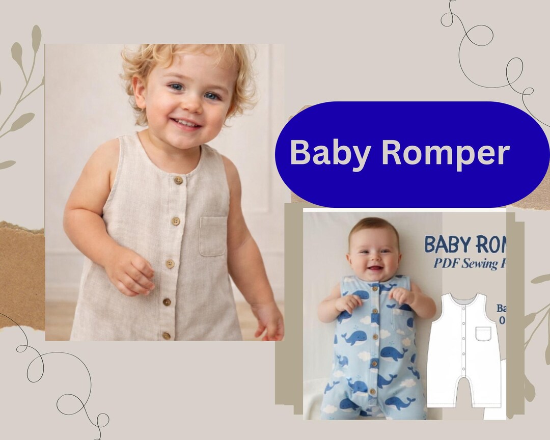 Overalls Sewing Pattern for Kids, Overalls Pattern, Kids Pattern ...