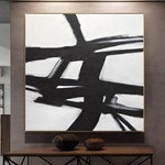 Original painting large art 36 x 36 square abstract oil | Etsy