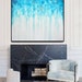 Original Painting Large Art 36 X 36 Square Abstract Oil Painting Wall ...