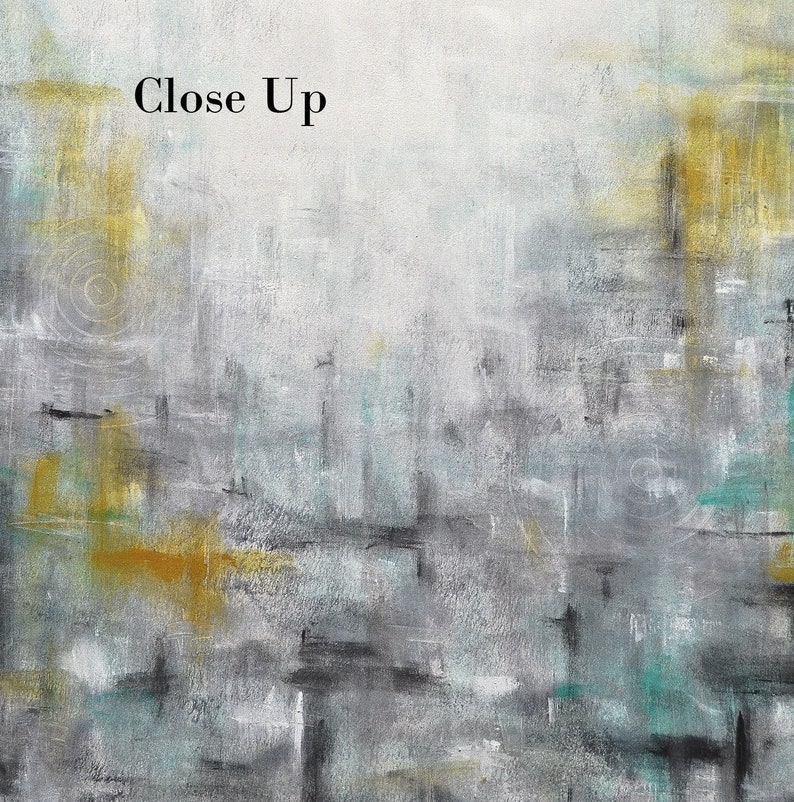 Vertical Abstract Painting Wall Art Modern Artwork Abstract | Etsy