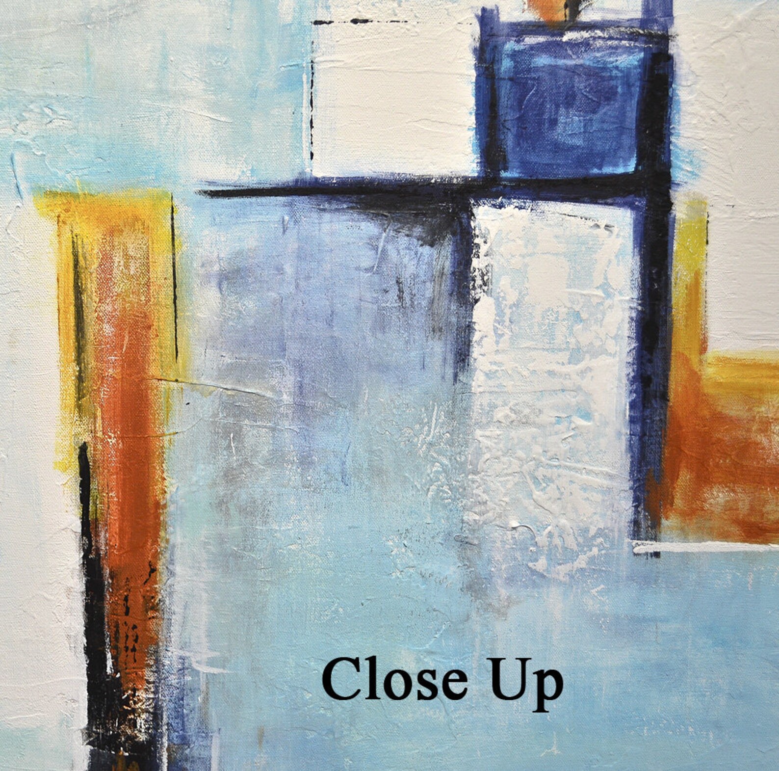 Original Abstract Painting Original Large Square Wall Art - Etsy