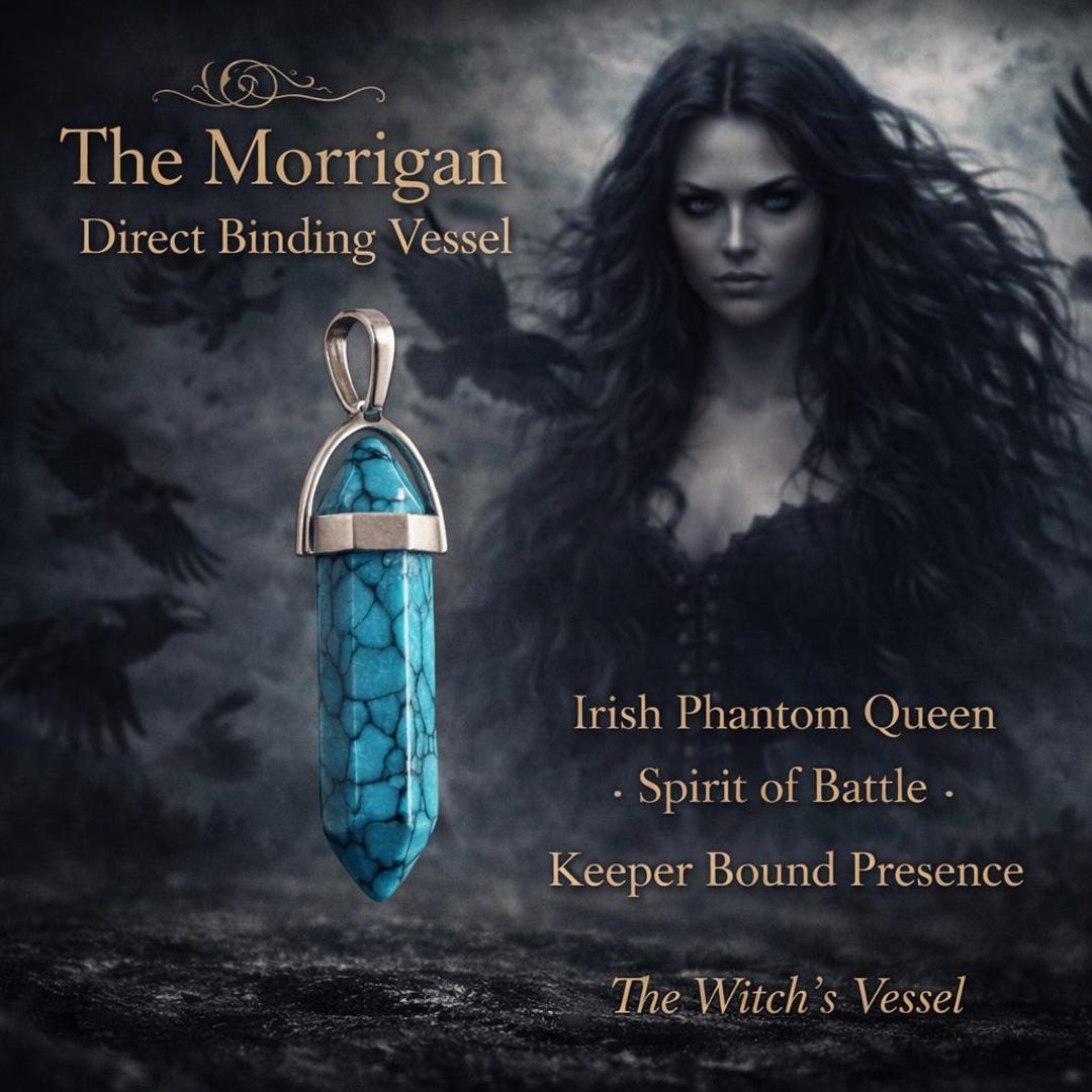 Rare Morrigan Direct Binding Vessel - Irish Phantom Queen - Spirit ...