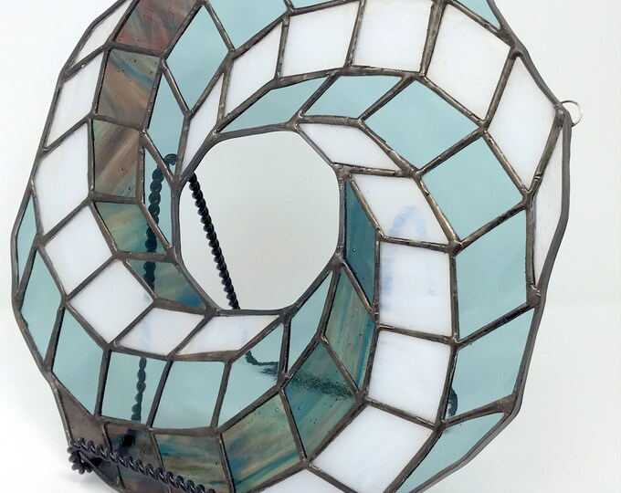 Mobius Strip,mobius Stained Glass,3 Dimensional Glass Art,unique Window ...