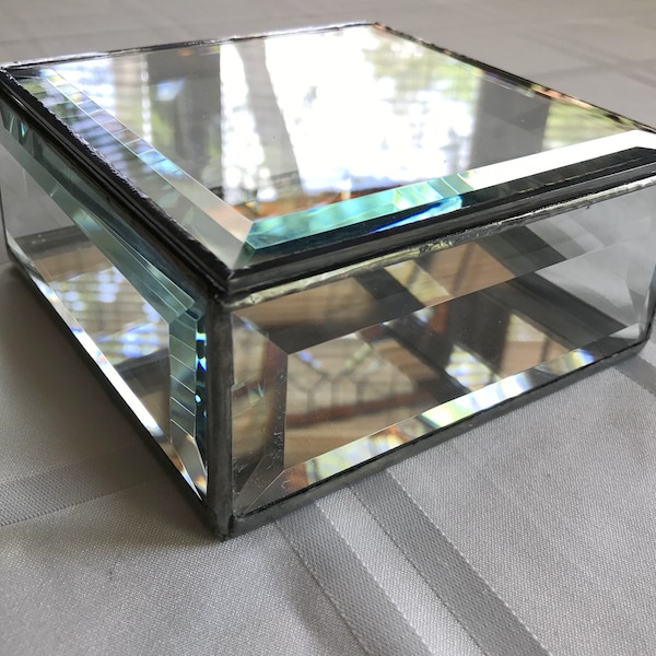 Clear Glass Box - Etsy