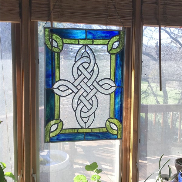 Celtic Stained Glass - Etsy