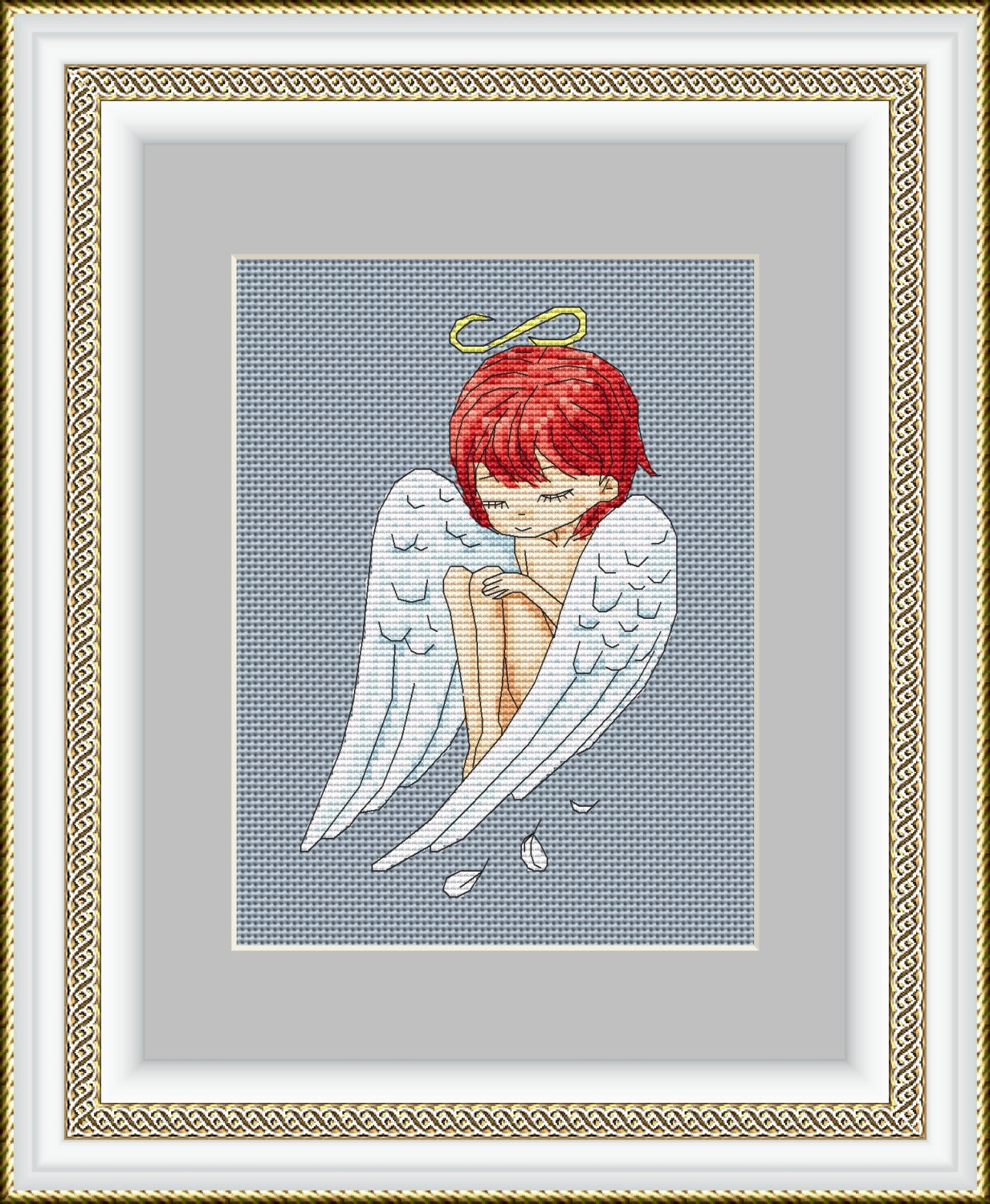Angel Cross Stitch Pattern - Etsy