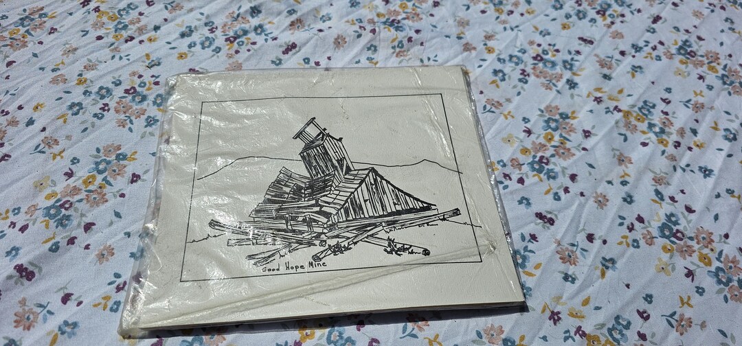 Alaska Mining Structures – Historic Ink Drawings | Set of 7 ...