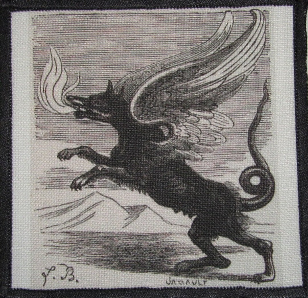Printed Sew on Patch - Dictionairre Infernal - MARCHOSIAS - Demonology ...