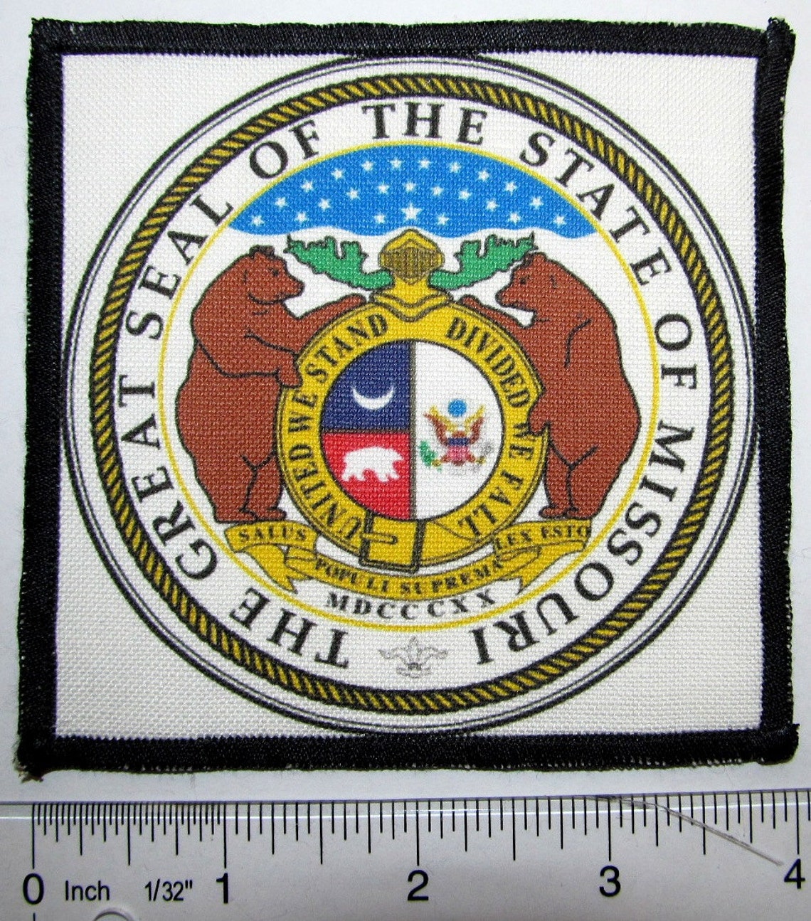 MISSOURI STATE SEAL Vest Bag Backpack Jacket Printed | Etsy