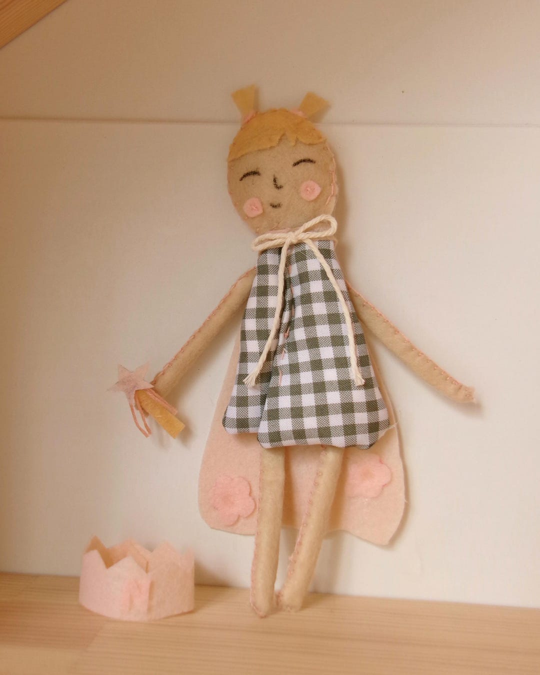 Custom Handmade Felt Dolls - Etsy
