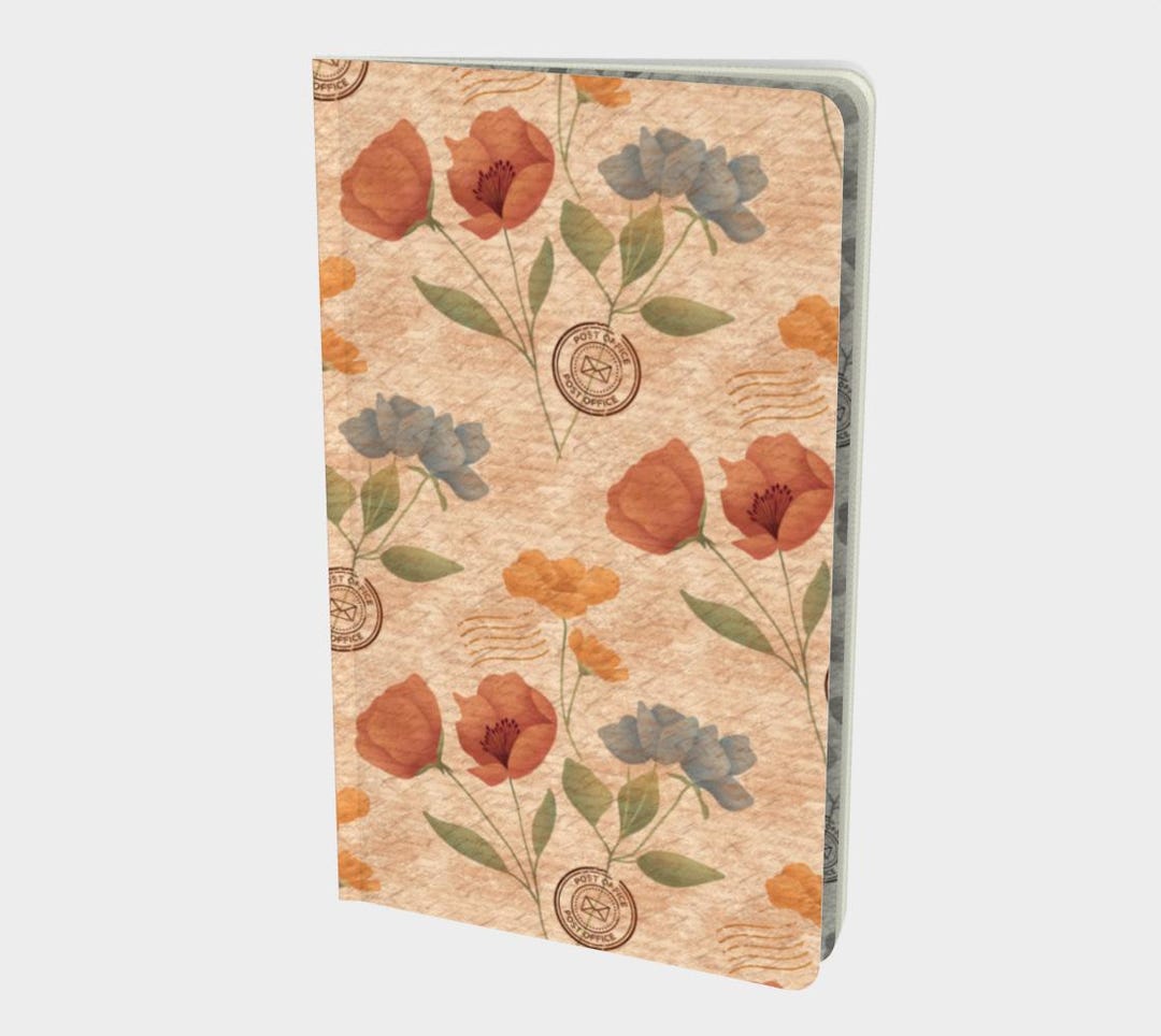 Victorian Flowers and Letter Notebook - Etsy