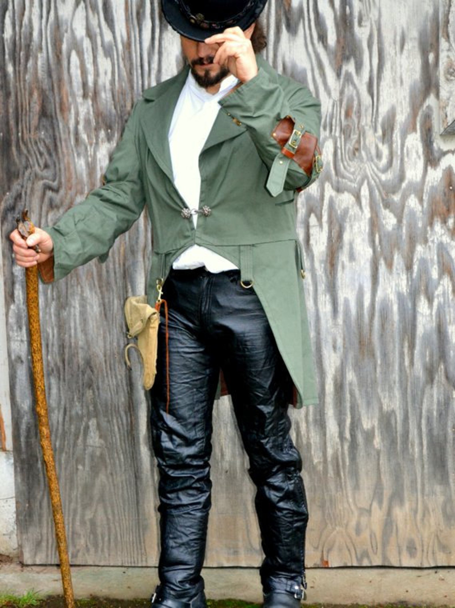 Mens Steampunk Style Frock Coat, Steampunk Clothing - Etsy
