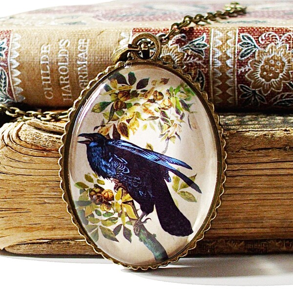 Raven Necklace - Etsy