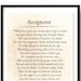 Acceptance Poetry Art Print, Robert Frost Poem, Literary Gift ...