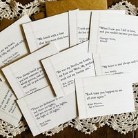 Quote Cards - Etsy