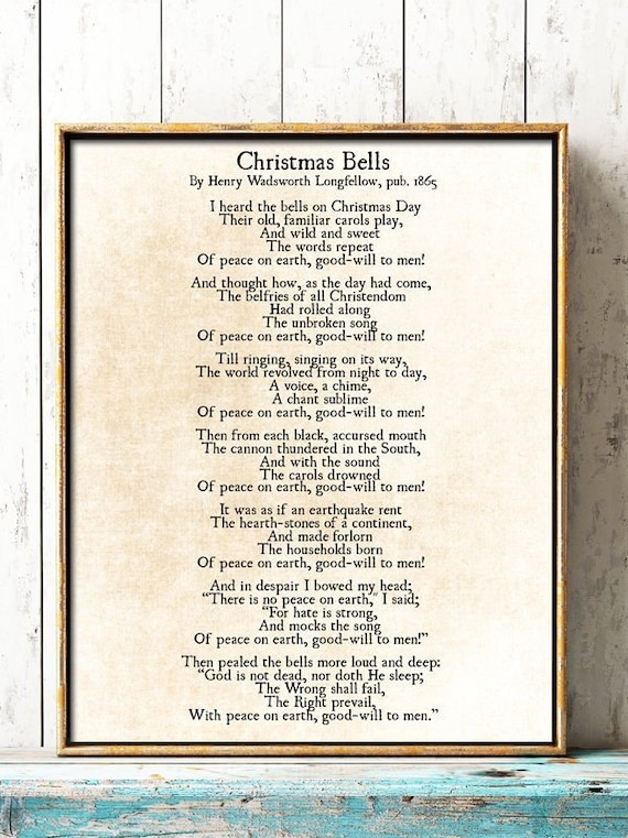 Christmas Bells Longfellow Poem
