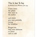 This is Just to Say, William Carlos Williams, Poetry Art Print ...