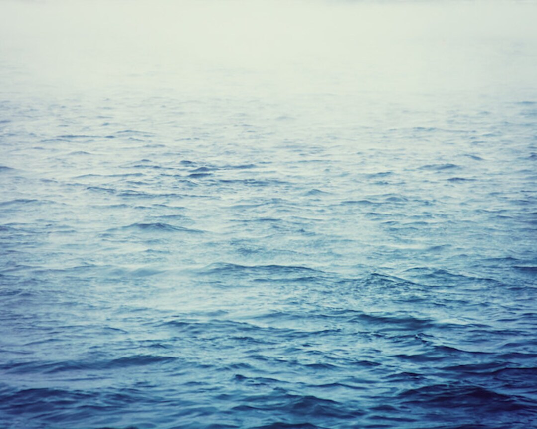 Ocean Art, Nautical Beach Decor, Blue Ocean Art, ,abstract Ocean Photo ...