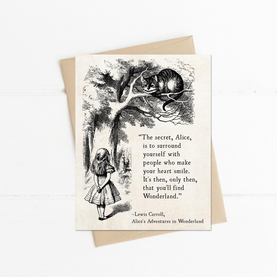 Alice's Adventures in Wonderland Quote, Lewis Carroll, the Secret Alice ...