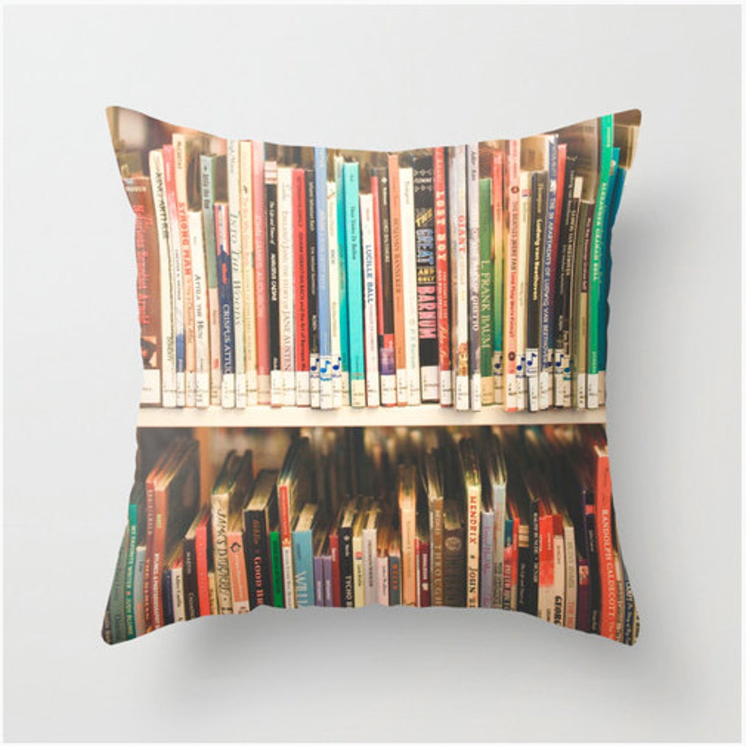 Velveen Pillow Books Pillow Library Books Reading Literacy - Etsy