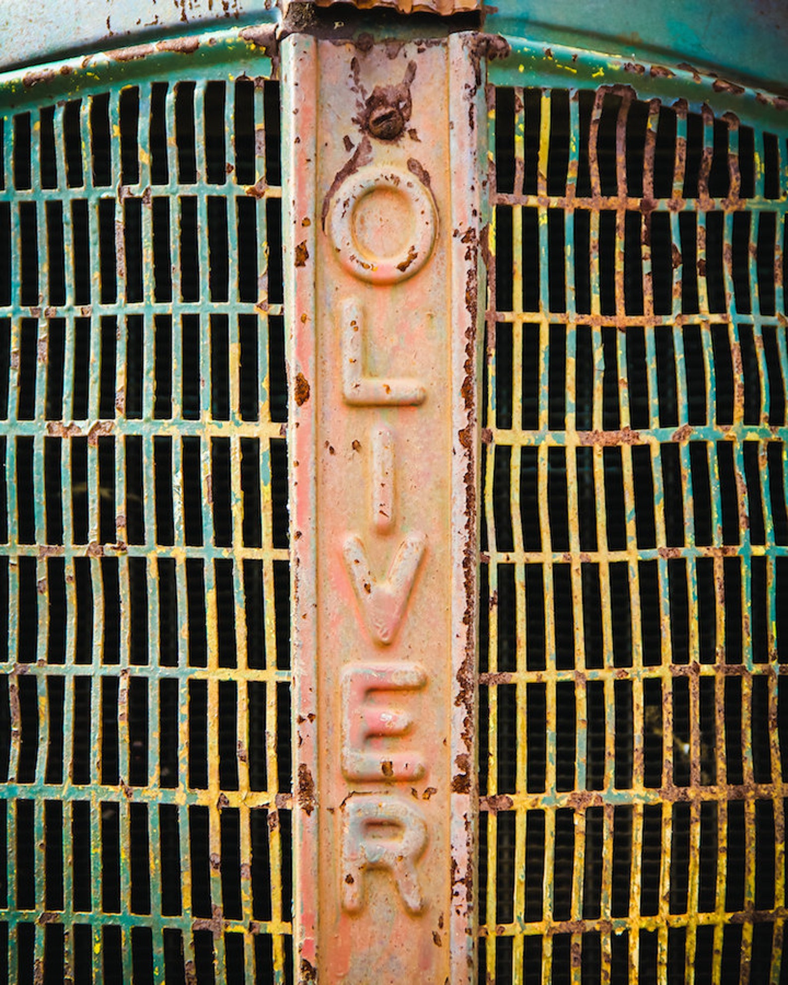 Vintage Tractor Photo Rusty Farm Tractor Oliver Rustic Farm | Etsy