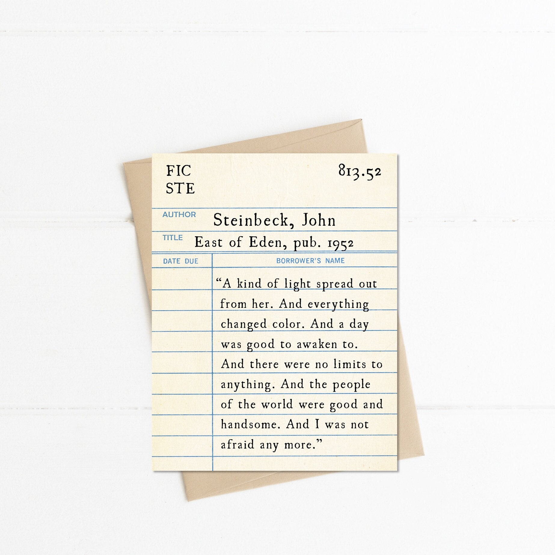 Timshel East Of Eden