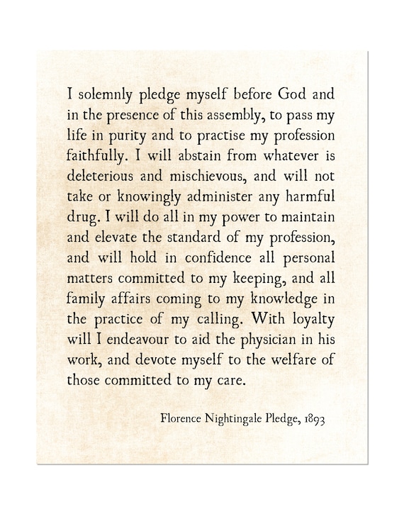 About Florence Nightingale Pledge Image The Racist Lady With The Lamp